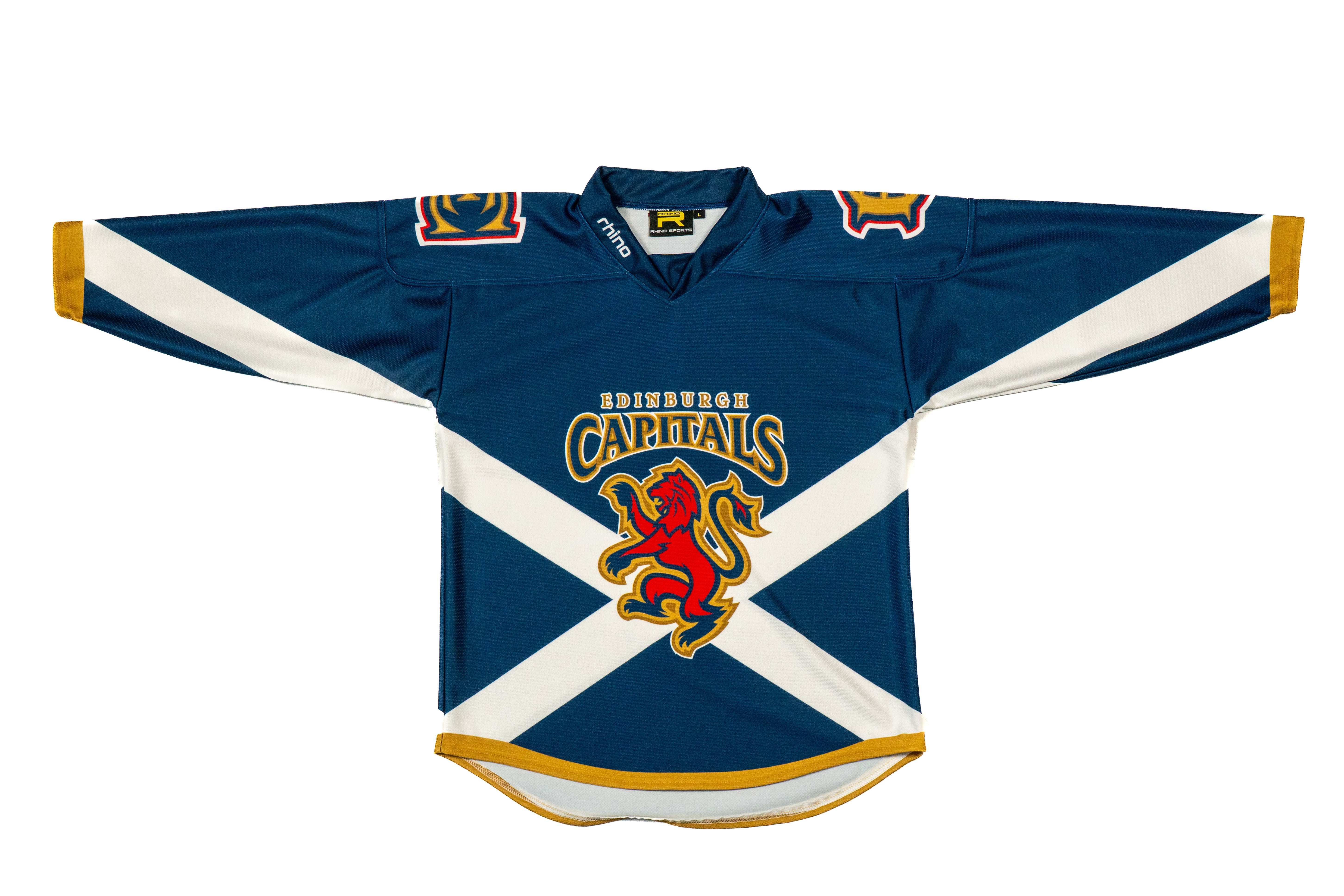 Edinburgh Capitals Legacy Shirt - Blue – Edinburgh Capitals Shop