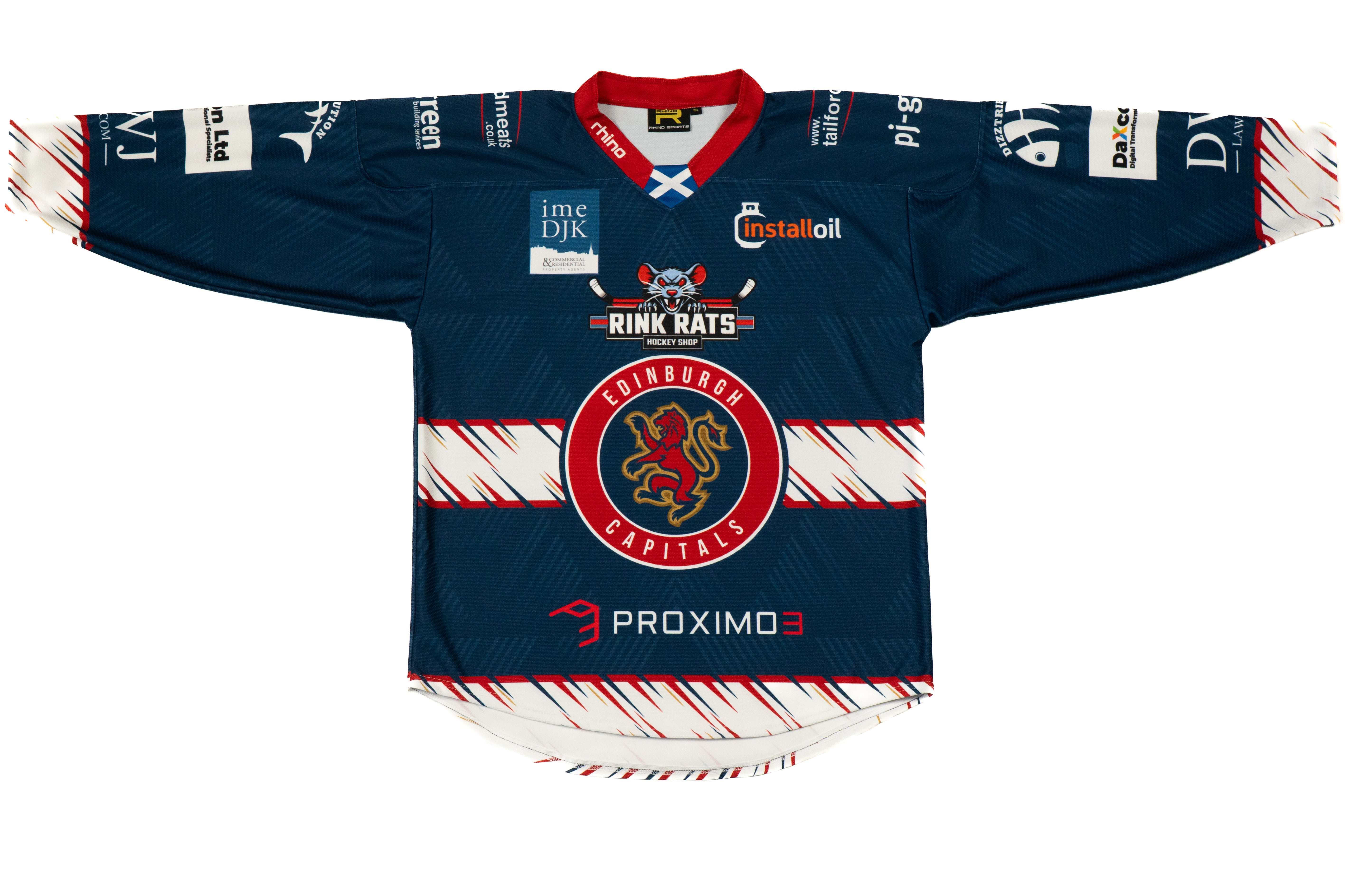 Edinburgh Capitals Away Shirt 2025-2026 Season - Blue – Edinburgh ...