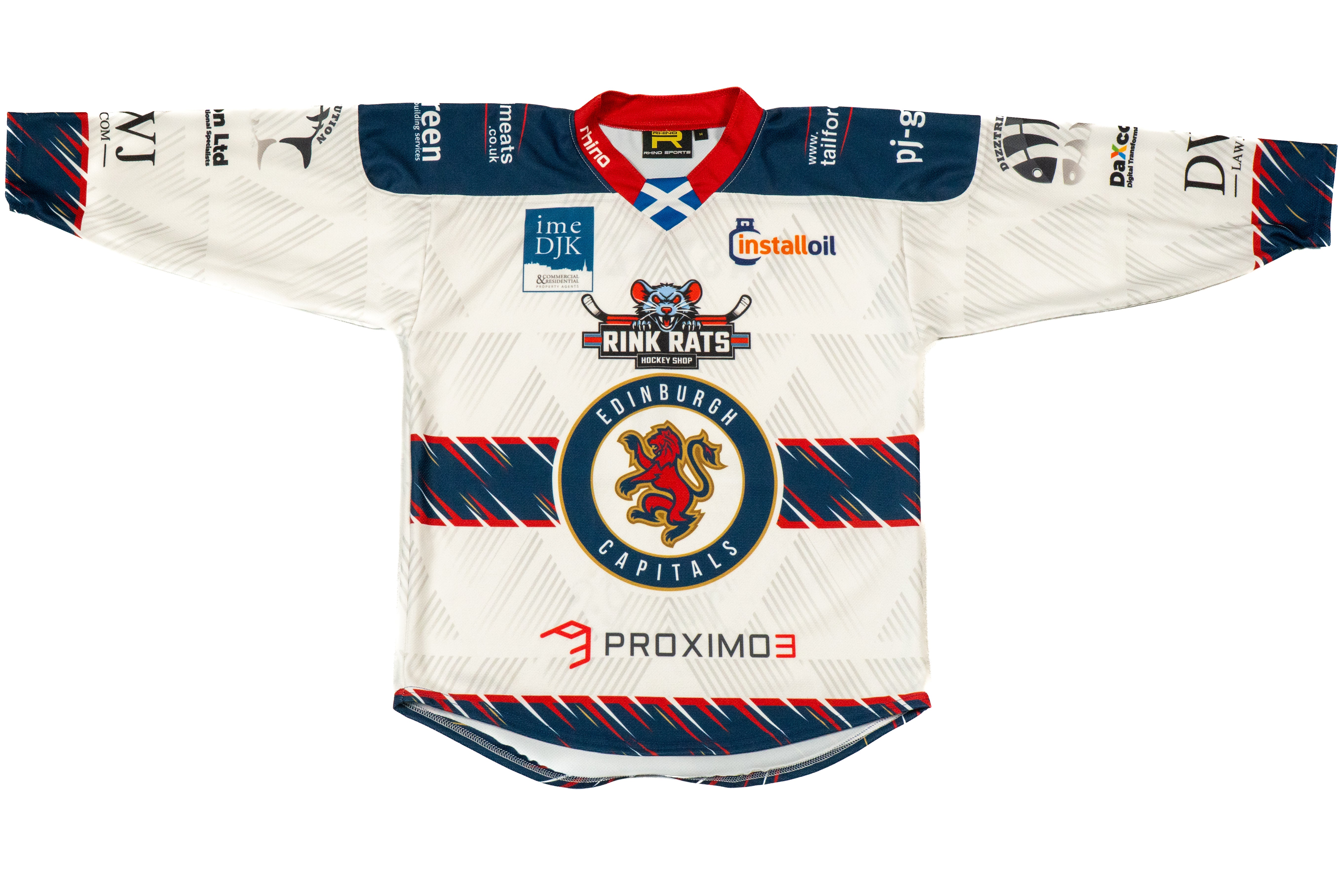 Edinburgh Capitals Home Shirt 2025-26 Season - White – Edinburgh ...